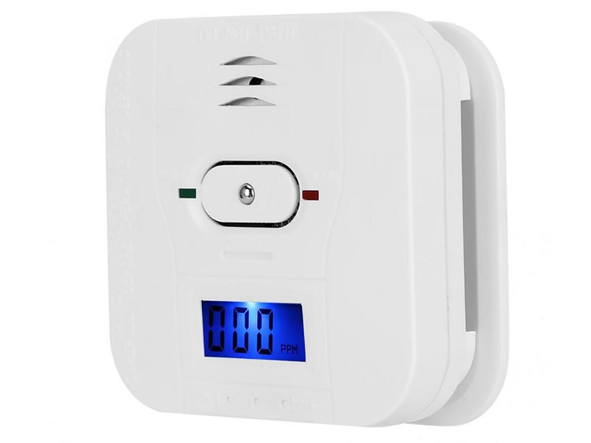 Комбинированный датчик дыма и угарного газа автономный с сиреной (3 в 1: угарный газ, темп, дым) - Straz Дым VIP 910-Q4 (W20307UN)