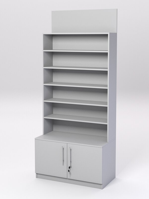 Стеллаж "каскад" №2 для обуви, Серый. Производитель товара - компания Westcom.