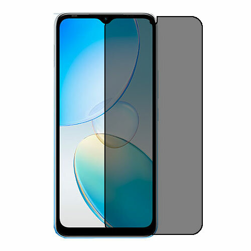 Скрин Мобайл защитный экран для Infinix Hot 12i из нано стекло 9H приватное