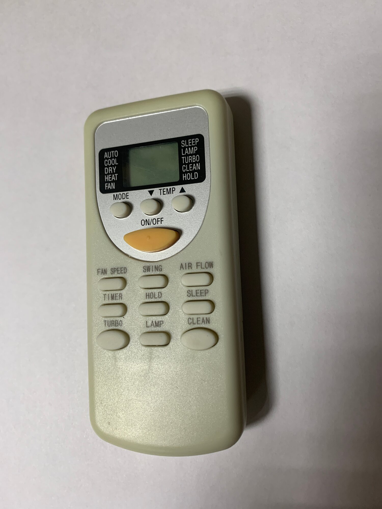 CHIGO (neoclima, supra) ZH/JT-01 (ZH/JT-03) пульт для кондиционера