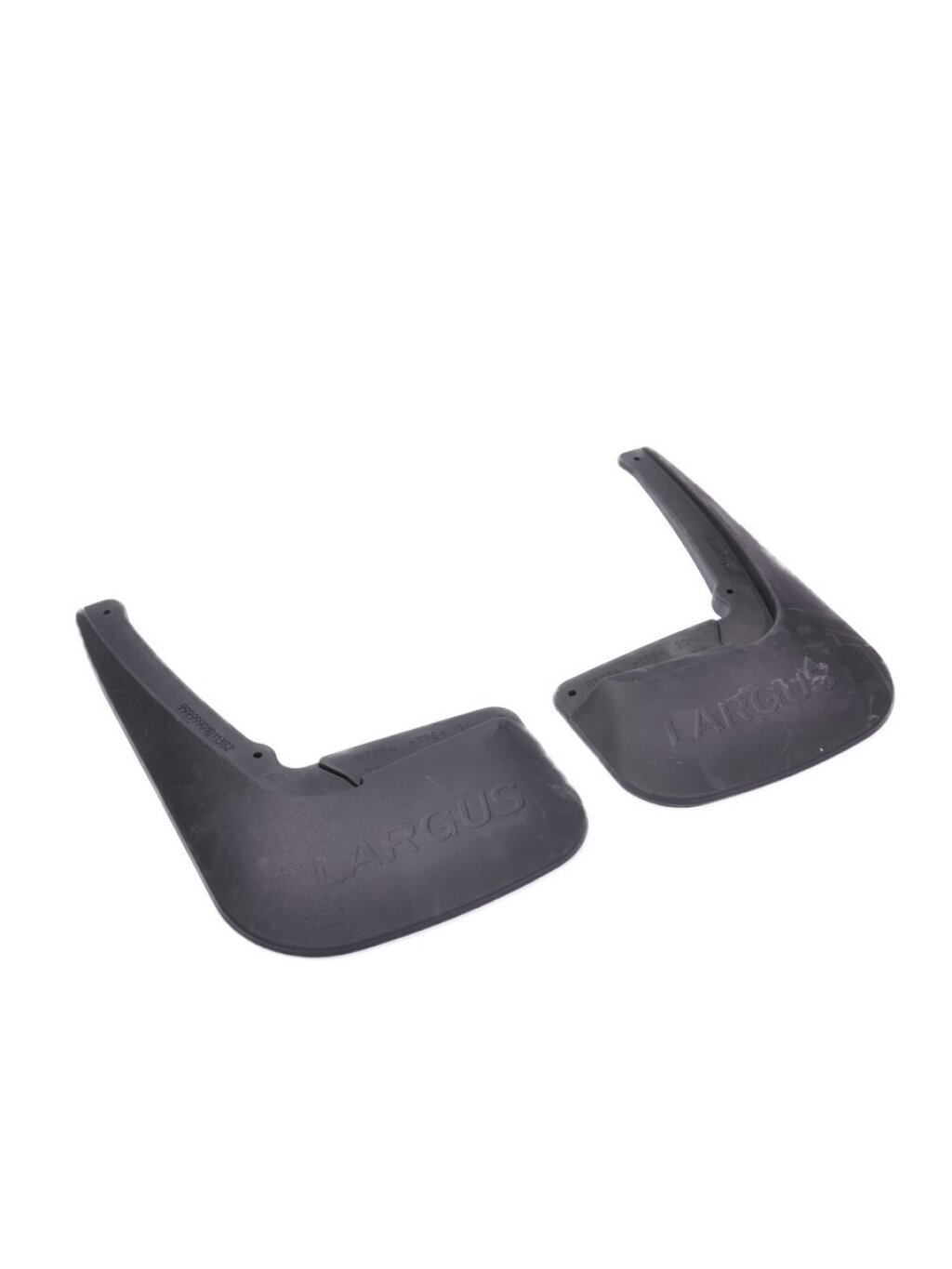 Брызговики задние для а/м Lada Largus, Renault Logan (2 шт.) ПТП64 TPE, с надписью, ИУ