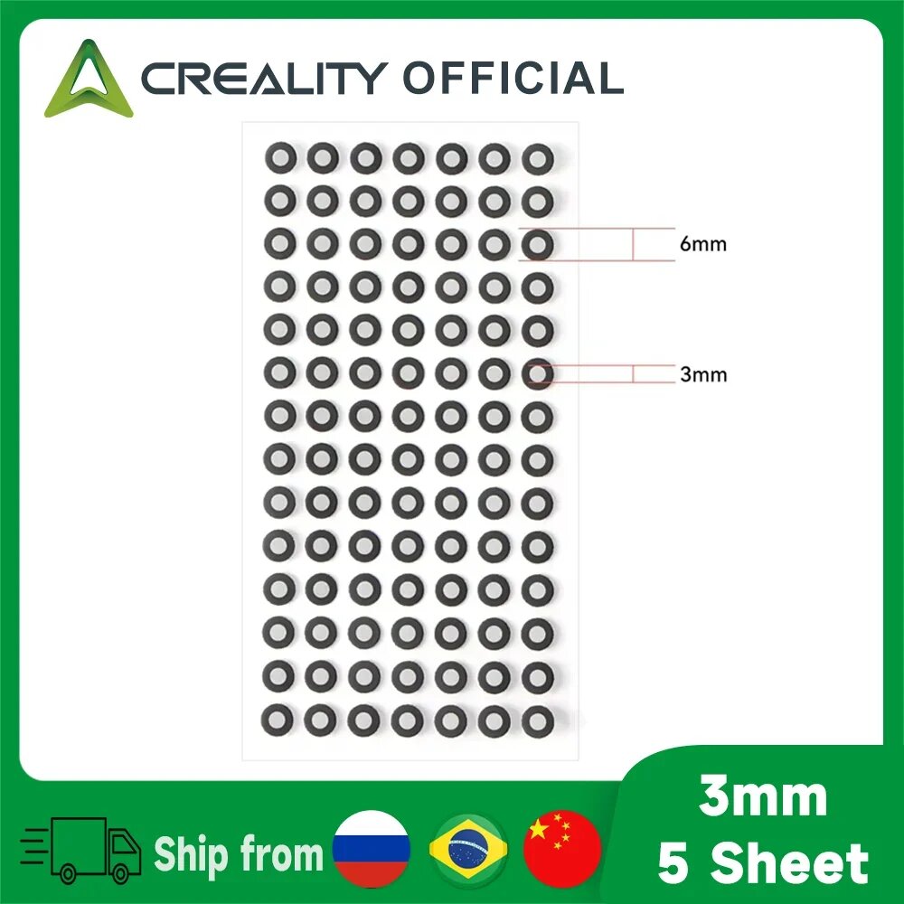 Creality Маркеры 3D-сканирования 490/500 точек 3mm - 5 sheet
