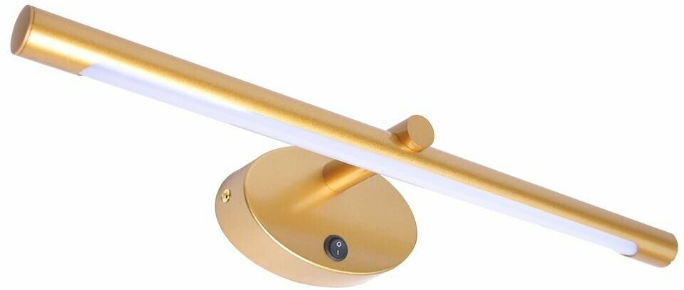 Подсветка для картин Arte Lamp "RONNIE" A8025AP-1GO, встроенный светодиодный светильник