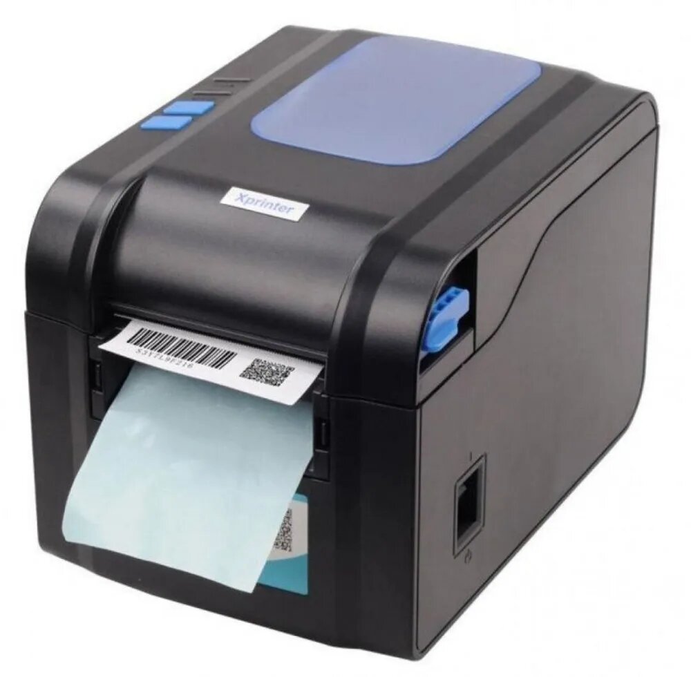 Термопринтер для печати этикеток Xprinter XP-370B, Android, iOS, Linux, Windows