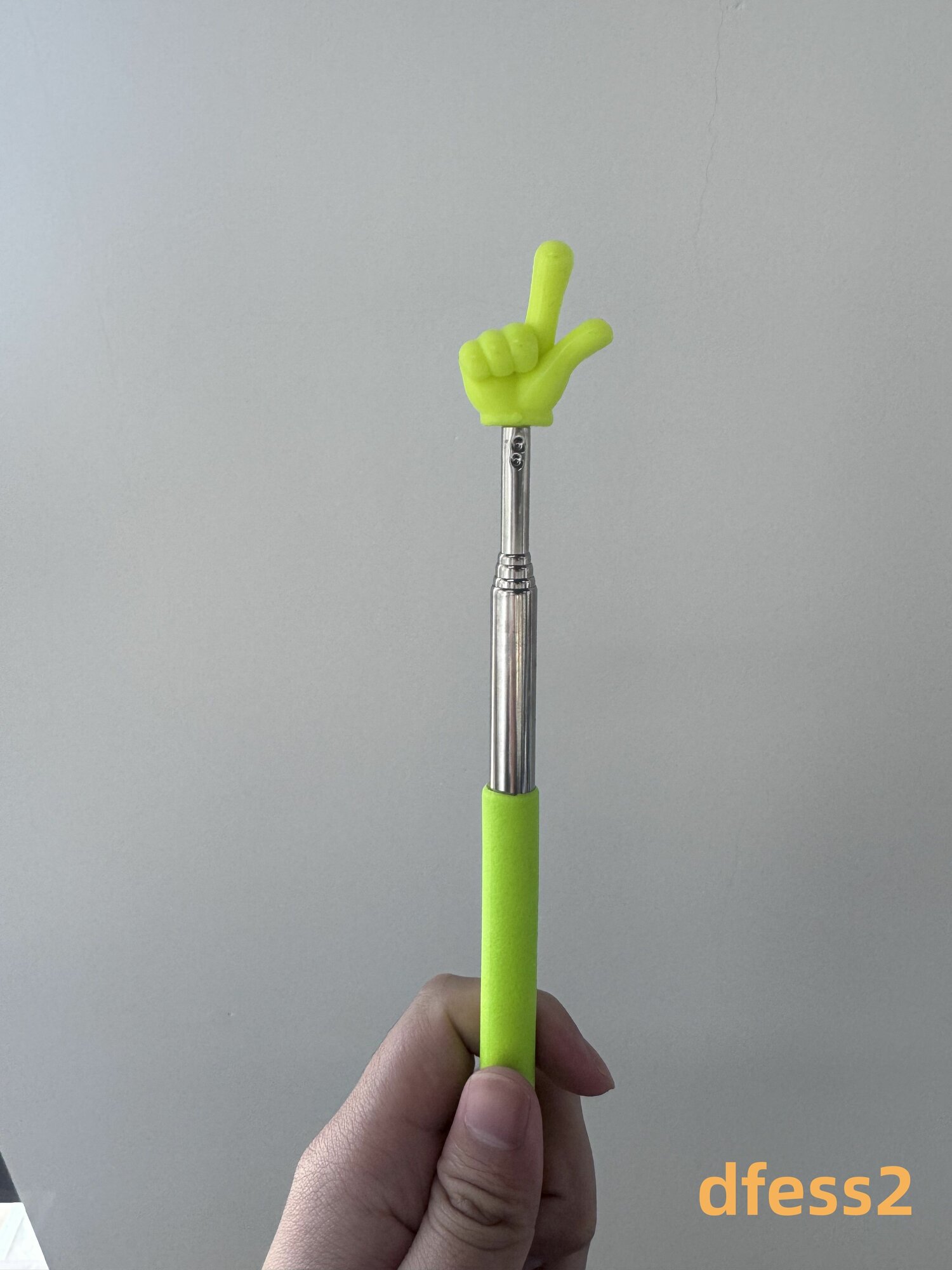 Телескопическая указка с пальцем=v=