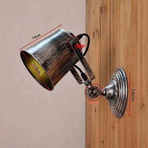 Светильник, лофт, ретро, стиль, настенный, кованое железо