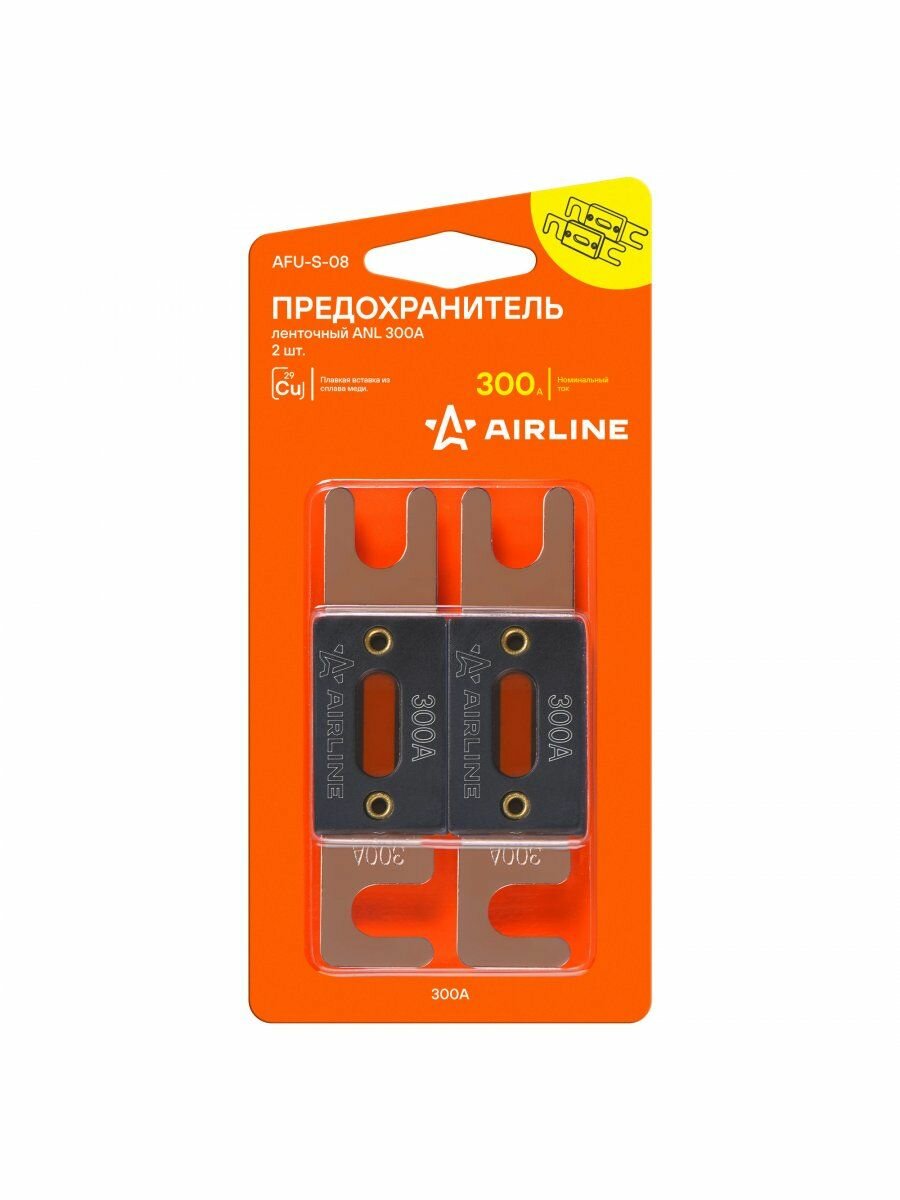 Предохранитель ленточный ANL 300А в блистере 2 шт.