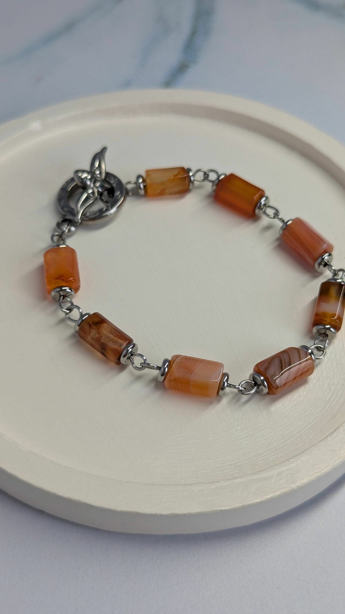 Браслет, агат