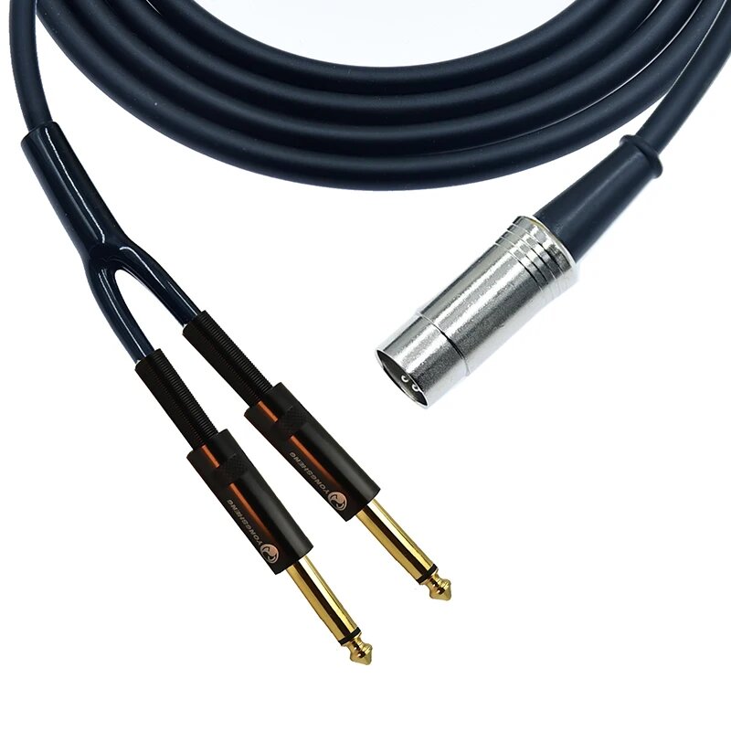 Кабель DIN (штекер) MIDI/2 6,5 (штекер), 5 контактов, ts два 6,35, для звуковой карты