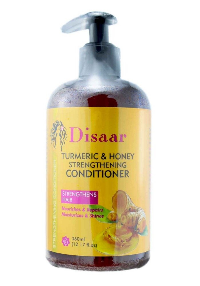 Disaar Turmeric & Honey - Strengthening Conditioner Кондиционер "укрепляющий" с медом и куркумой для всех типов волос 360 мл.