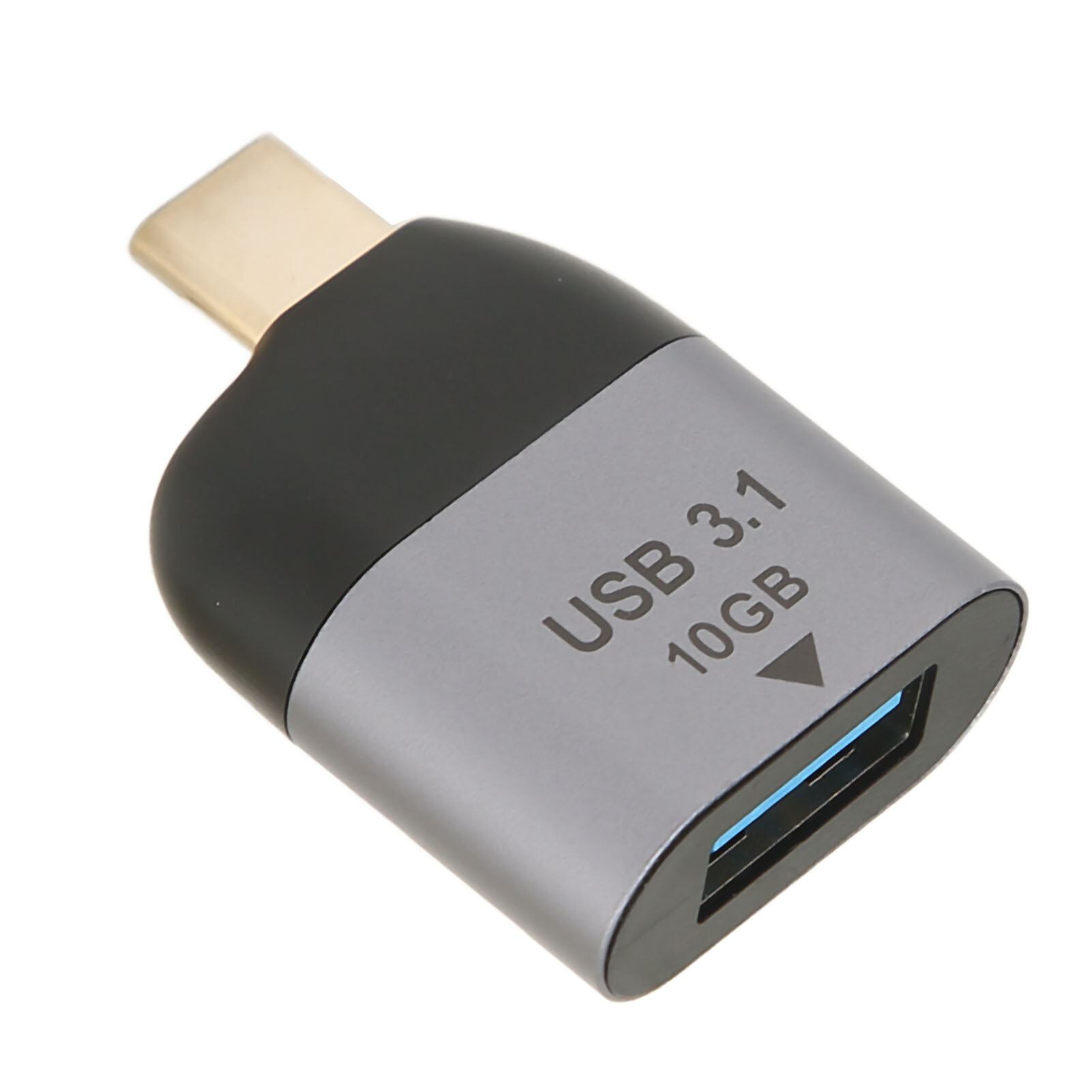 Адаптер USB 3.1 - Type C, скорость передачи данных 10 Гбит/с, алюминиевый сплав, USB 3.1, гнездо-папа для ноутбука и принтера