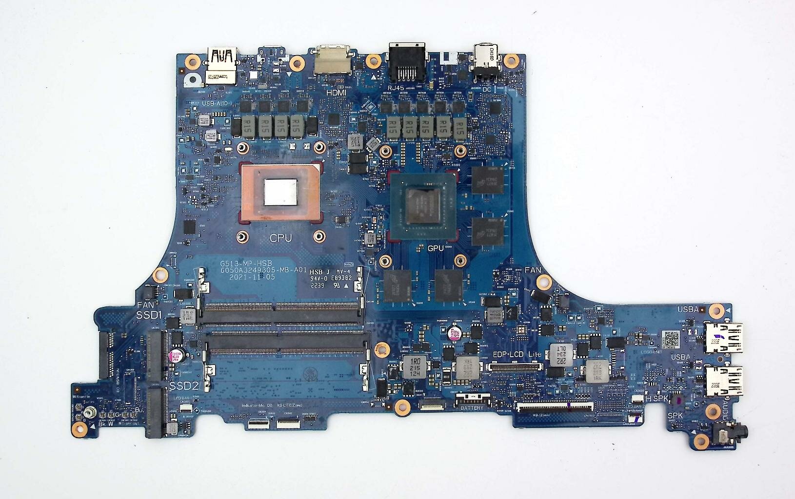 Материнская плата Asus G513IC (R7-4800H, RTX3050) (41079)