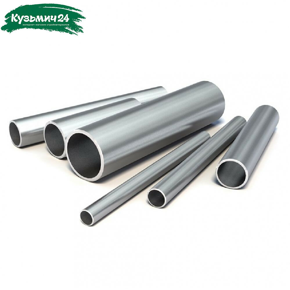 Труба стальная диаметр 120 мм, оцинкованная, толщина стали 0.5 мм, длина 1 м, 1 шт.