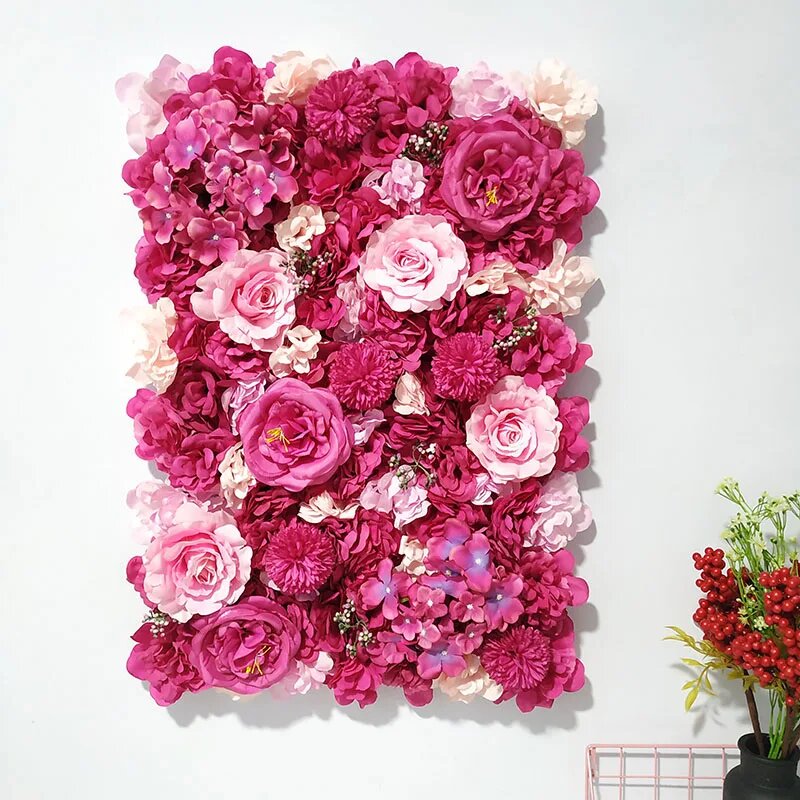 Фон декоративный MEIHON Silk Rose Flowers, искусственный, 60 см x 40 см