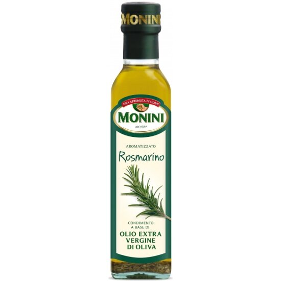 Масло оливковое Monini Extra Virgin Розмарин, 250 мл.