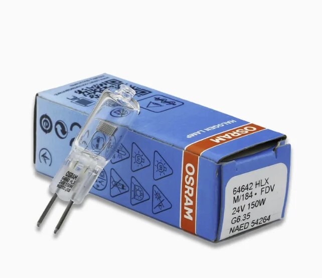 OSRAM HLX 24В 150Вт галогеновая лампа G6.35