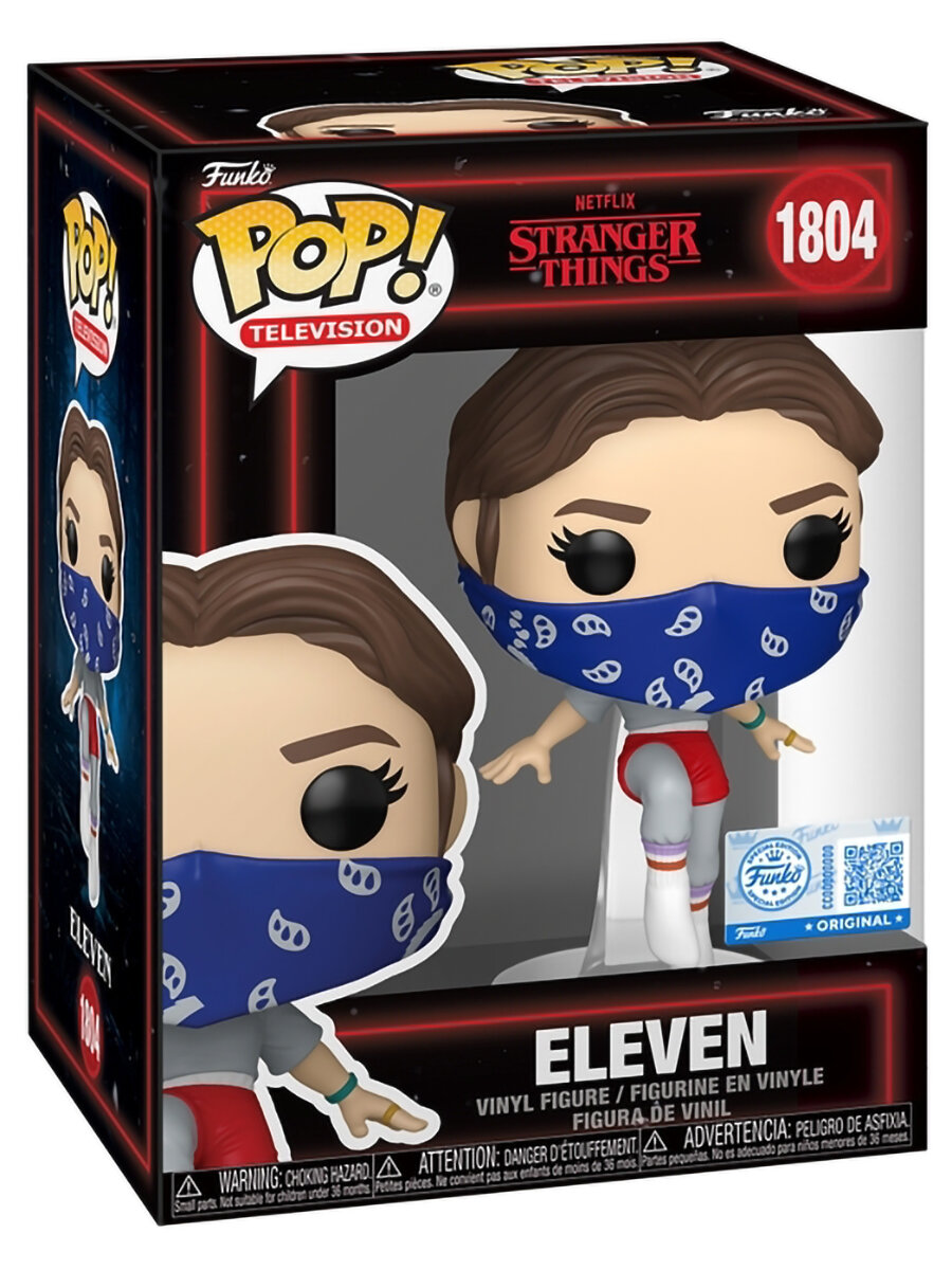 Фигурка Funko POP! Television. Stranger Things S5: Eleven with Bandana (Floating) (Exc) (1804)