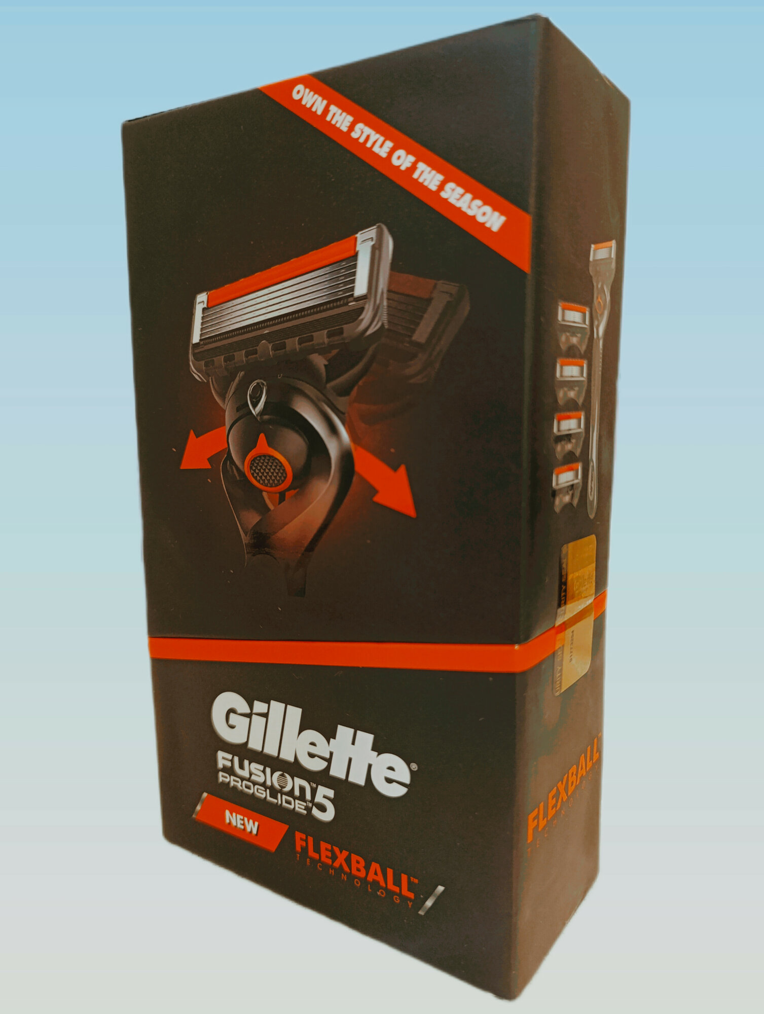Набор бритвенный Gillette Fusion Proglide Flexball, станок и 5 кассет