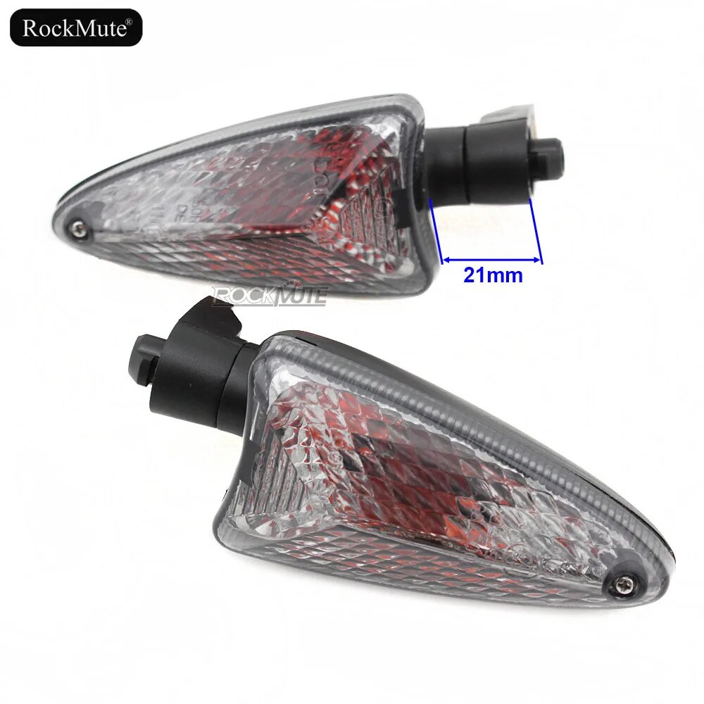 Мотоциклетные передние/задние указатели поворота для Triumph Street Triple 675/R 2009-2015, Speed Triple 1050 2010-2015 лампы Smoke 21mm