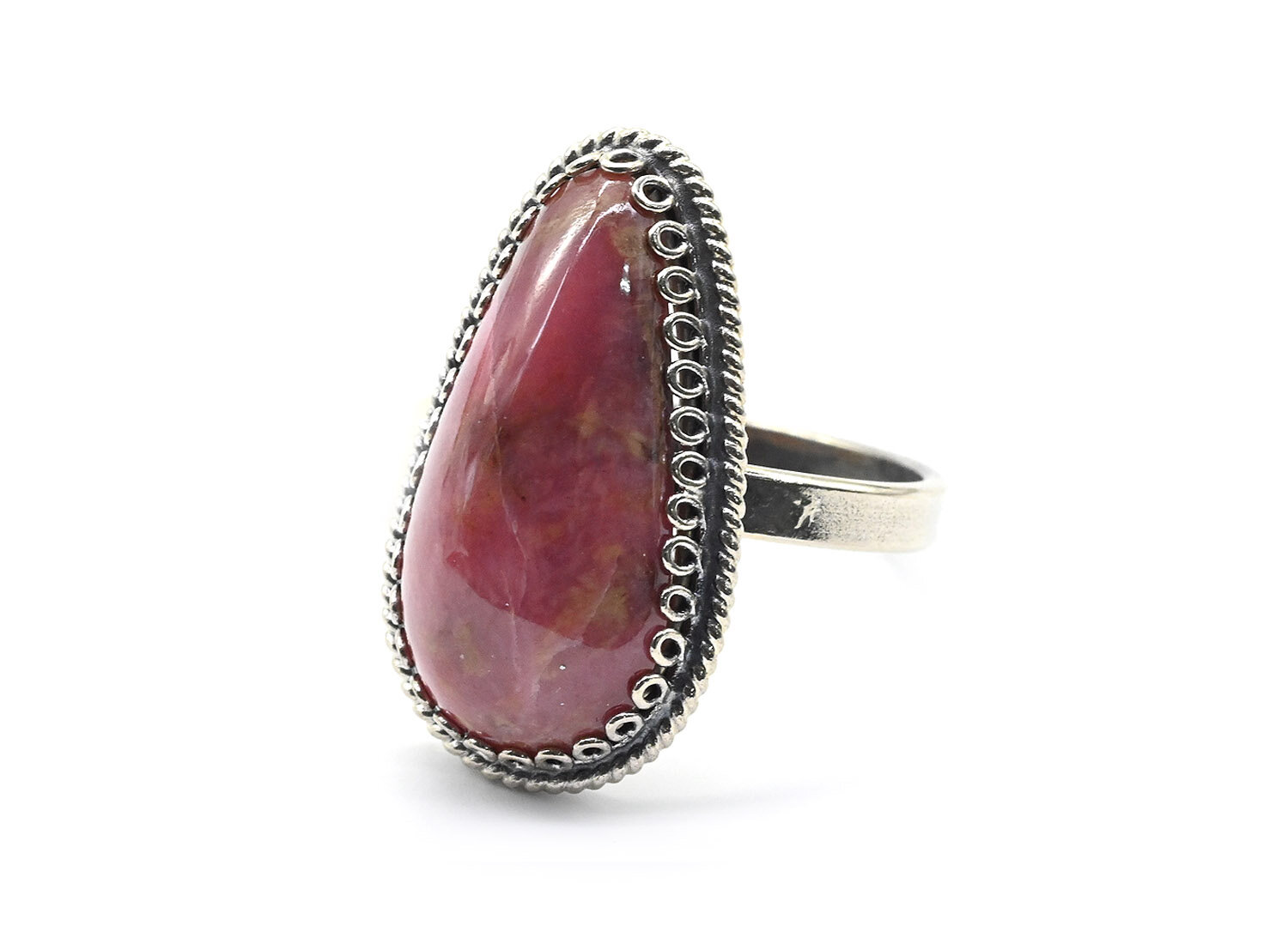 Кольцо, родонит