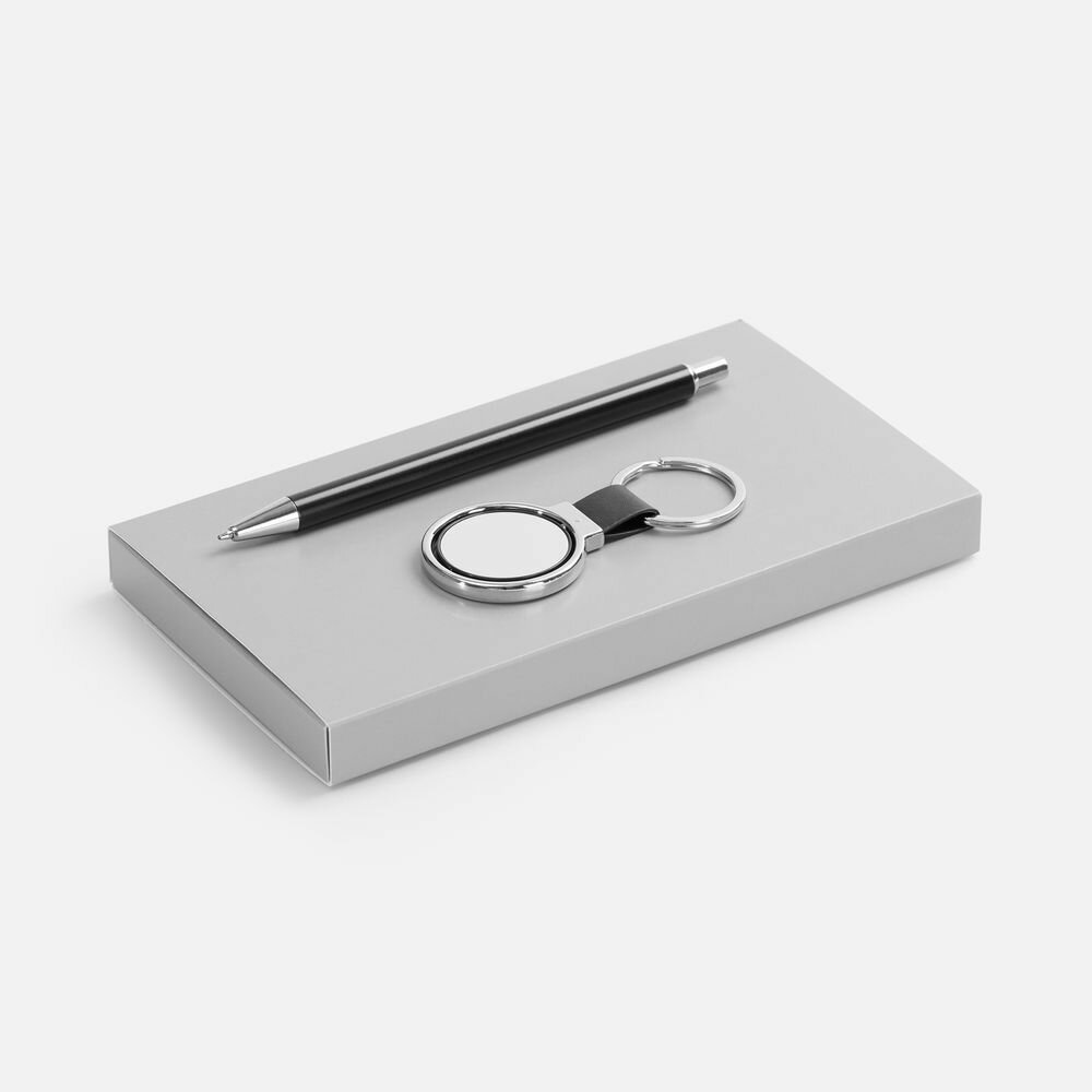 Подарочный набор Slim Stalker, черный, 10x1,8x18 см