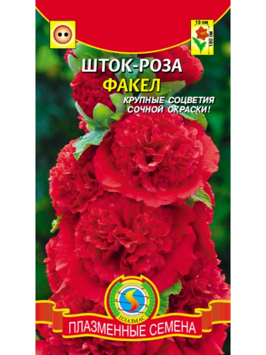 Шток роза Факел 0,1 г, Плазменные семена