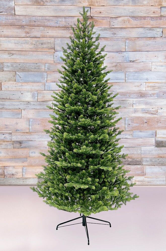 Искусственная елка городская стройная, зелёная, хвоя - 100% РE, 155 см, Black Box 74617