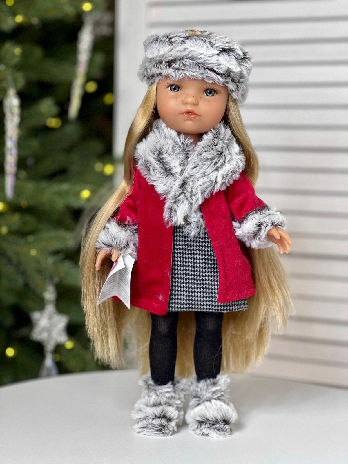 Кукла BERJUAN виниловая 35 см Fashion Girl