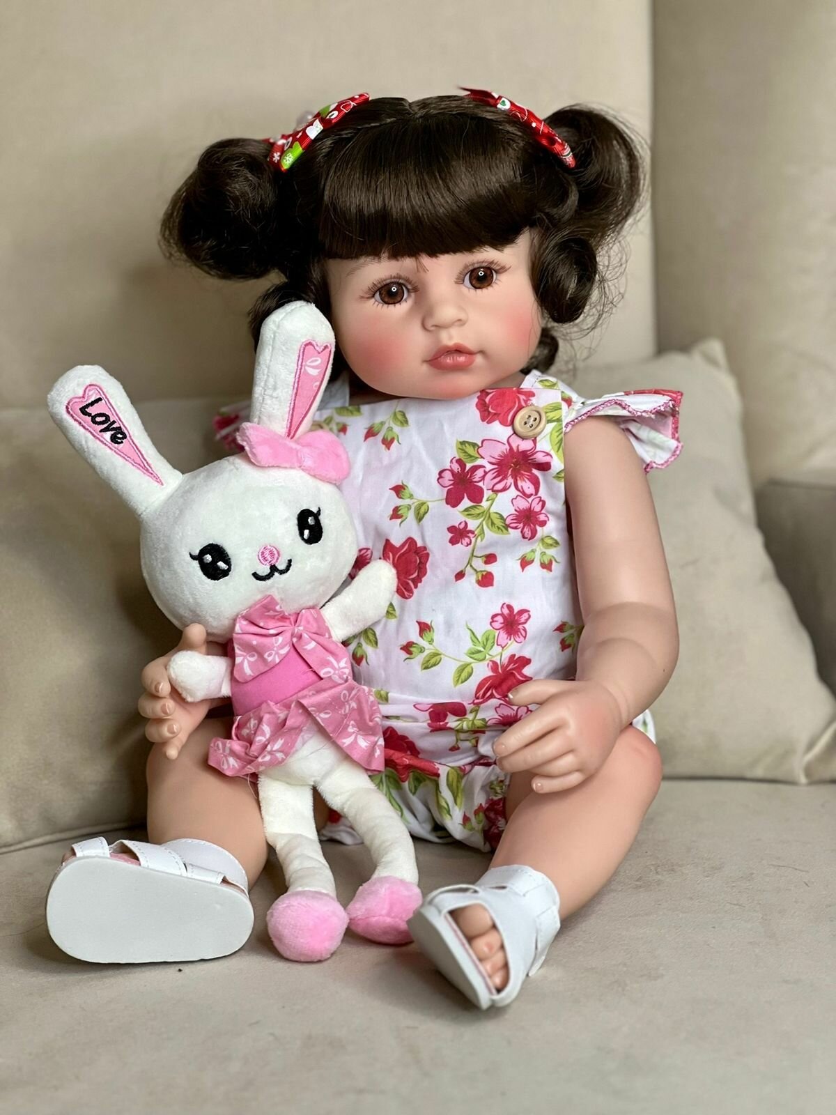 Кукла Реборн виниловая 55 см