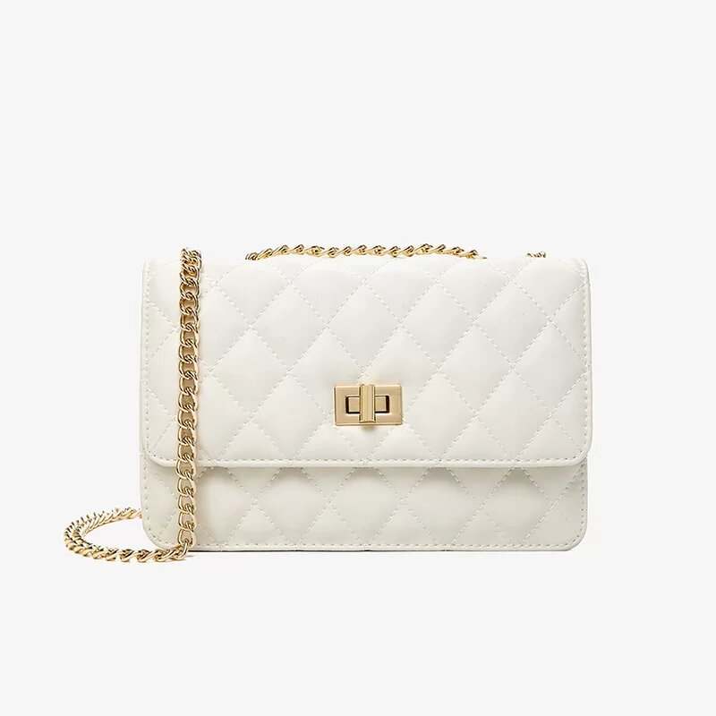 Сумка Clever&Ketch для женщин 2025 года, новая модная маленькая сумка в стиле Chanel, стеганая сумка с цепочкой, модная сумка через плечо, кроссбоди