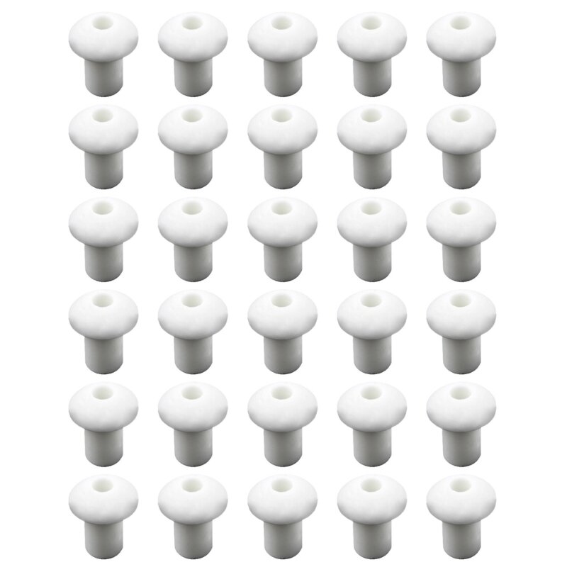 1 набор фарфоровых фитилей для спиртовых ламп по 30 штук