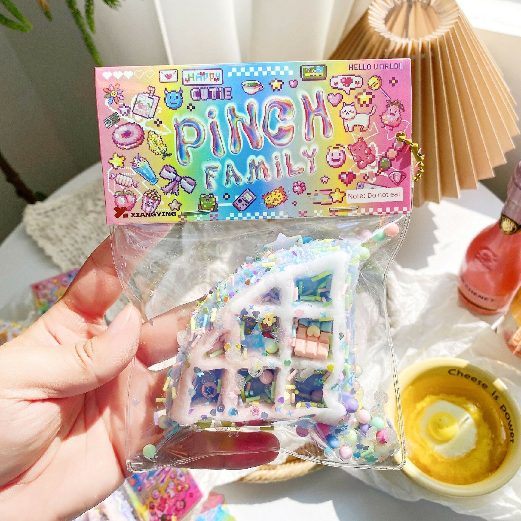 Мягкая игрушка-антистресс в виде кошачьей лапки из желеобразного воска, с возможностью индивидуализации, медленное