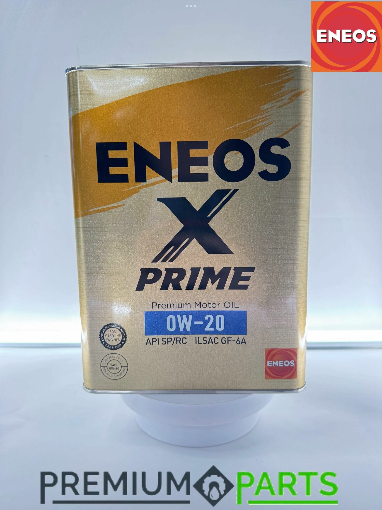 Моторное масло синтетическое ENEOS X PRIME SP 0W-20, 4 литра