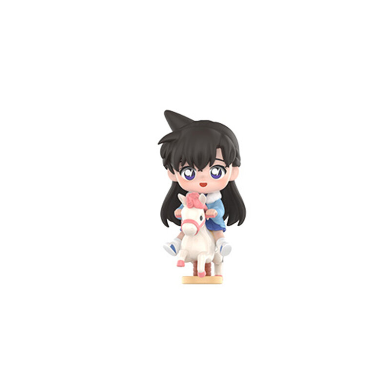 Фигурка унисекс POP MART Detective Conan Kaito Kid Summer Amusement Park Mystery Box, Confirmed-Ran Mori-Carousel (Open)
