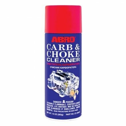 Очиститель карбюратора ABRO "Carb & choke cleaner" 283 г
