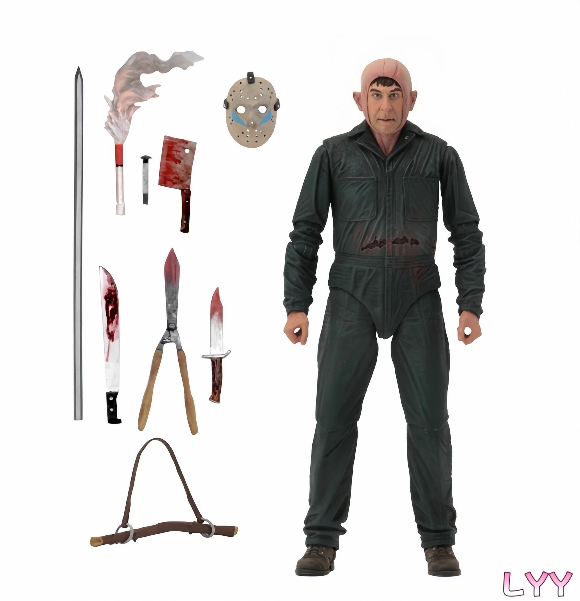 NECA Фигурка подвижная Джейсон Вурхиз Пятница 13 Friday the 13th