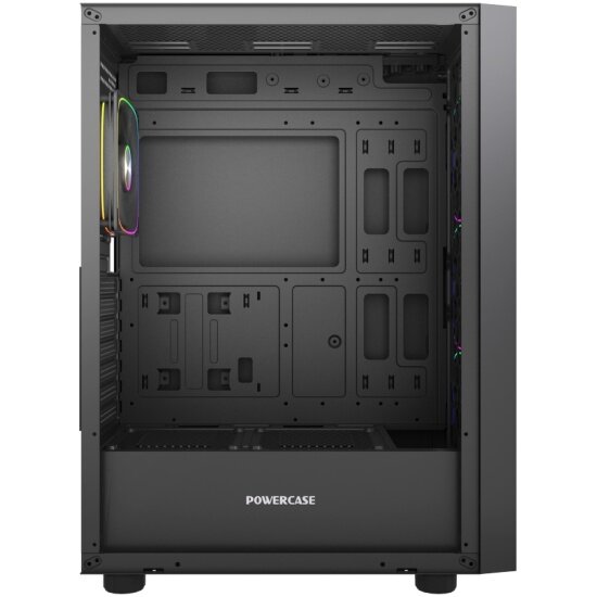 Корпус Powercase ByteFlow V2, чёрный — фото 1