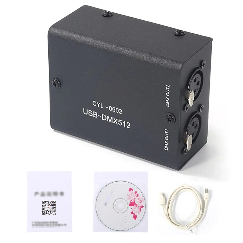 DMX512 контроллер LED света 512 каналов