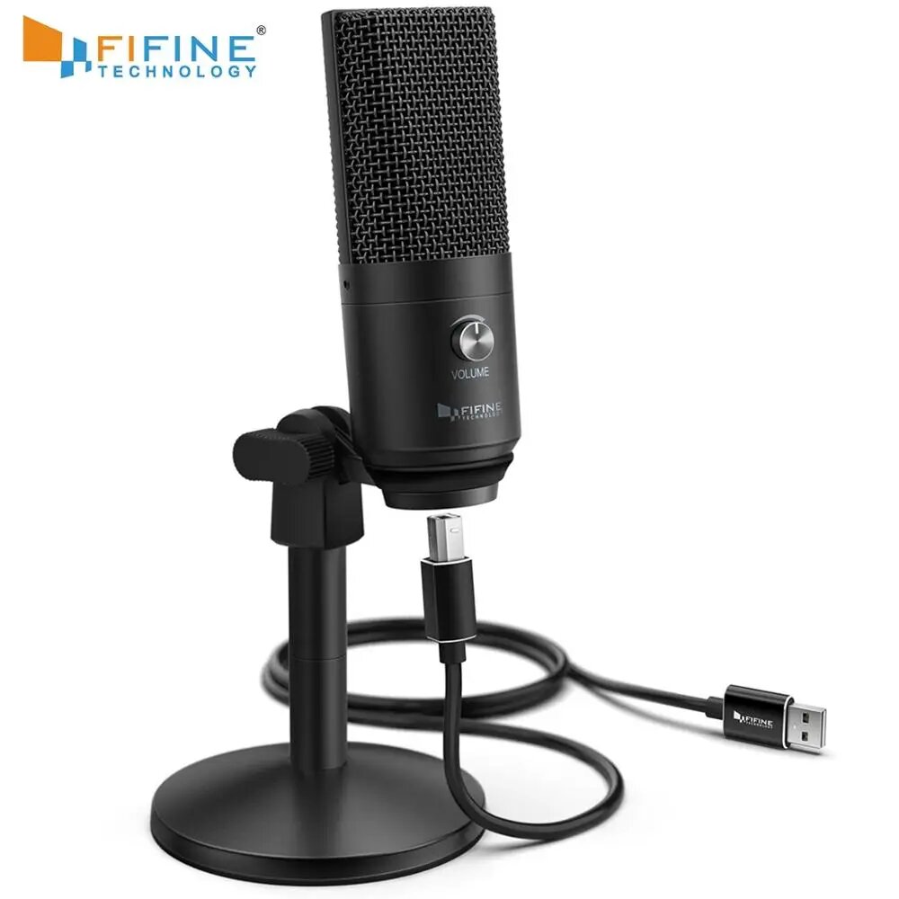 FIFINE K670 компьютерный микрофон черный