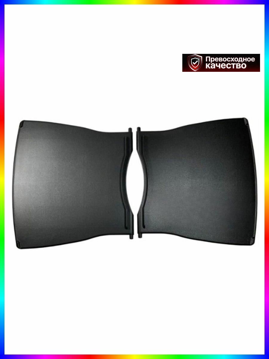 Комплект стола для гриля 60067 из пластика, черного цвета-Аксессуар для гриля, мангала, коптильни