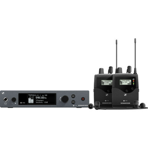 Радиосистема Sennheiser EW G4-TWIN-A1, аналоговая беспроводная связь, 16 каналов, серая