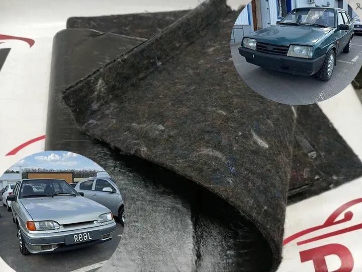 Утеплитель битумный с ватином совместим с 2108-21099, 2113-2115