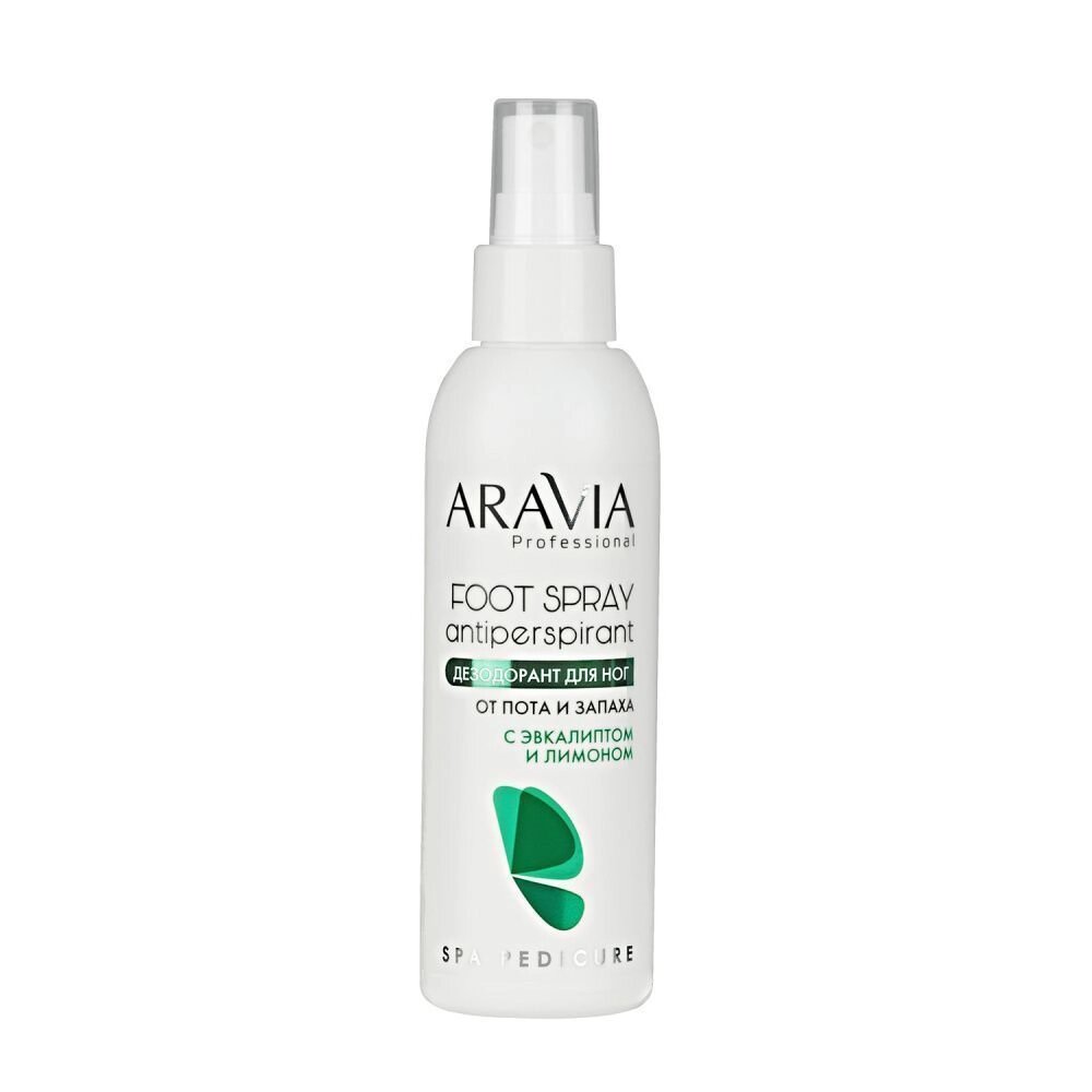 Aravia Дезодорант для ног с эвкалиптом и лимоном Professional Foot Spray Antiperspirant 150мл
