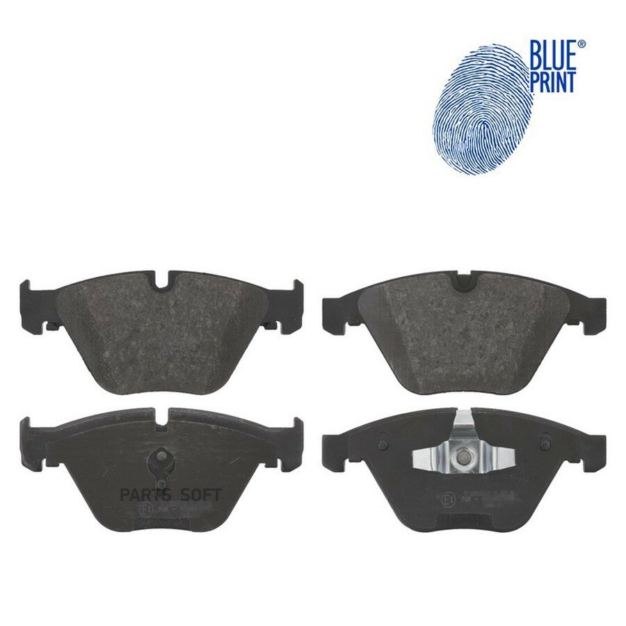Колодки тормозные дисковые BMW: X1 sDrive18d, sDrive18i, sDrive20d, xDrive18d, xDrive20d 09- от официального дистрибьютора, BLUE-PRINT, артикул ADB114208