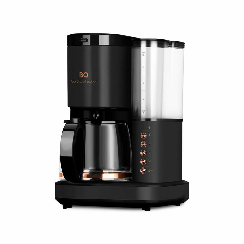 Кофеварка капельная с кофемолкой BQ (БИ-КЬЮ) CM7002, 800 Вт, объем 1,25 л, поддержание температуры, 86199516, 457493