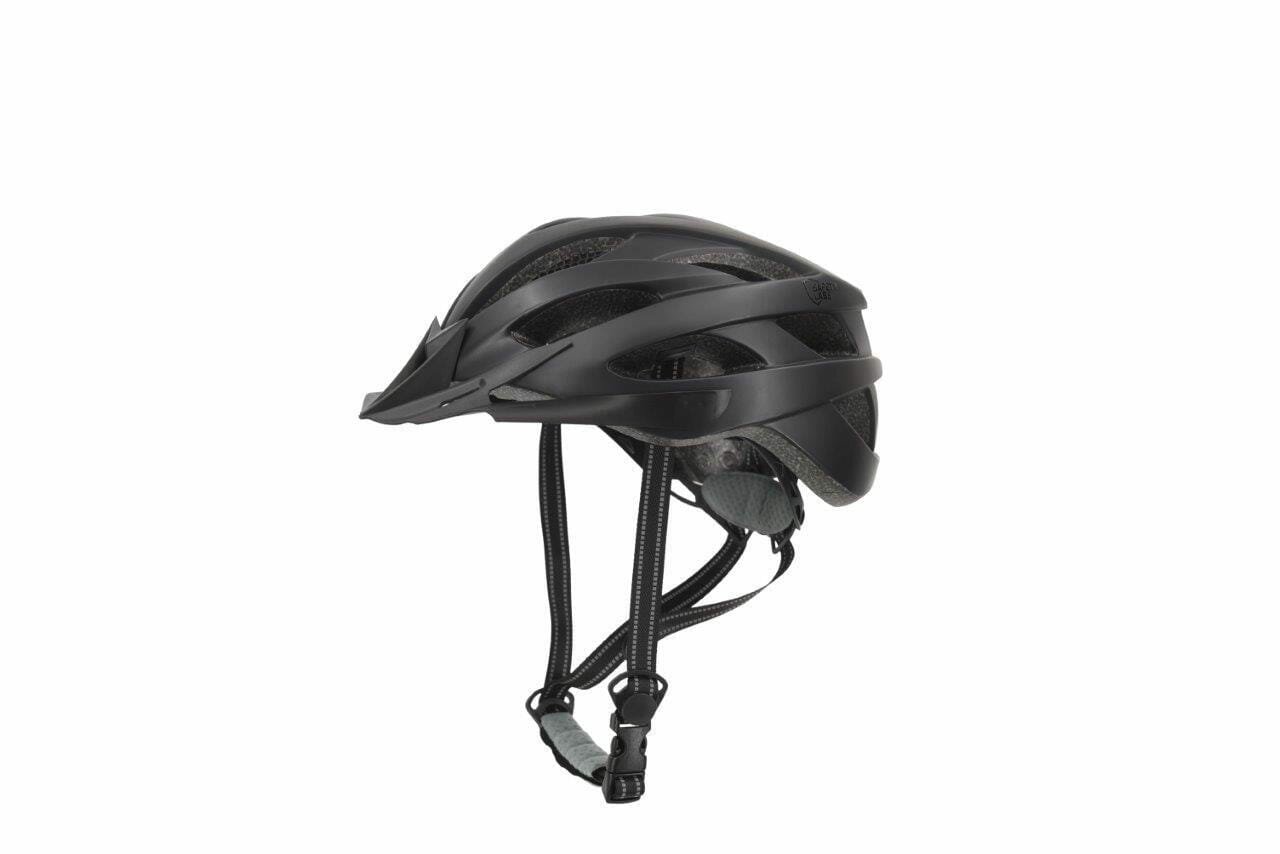 DECATHLON шлем защитный decathlon avex с освещением, черный, one size