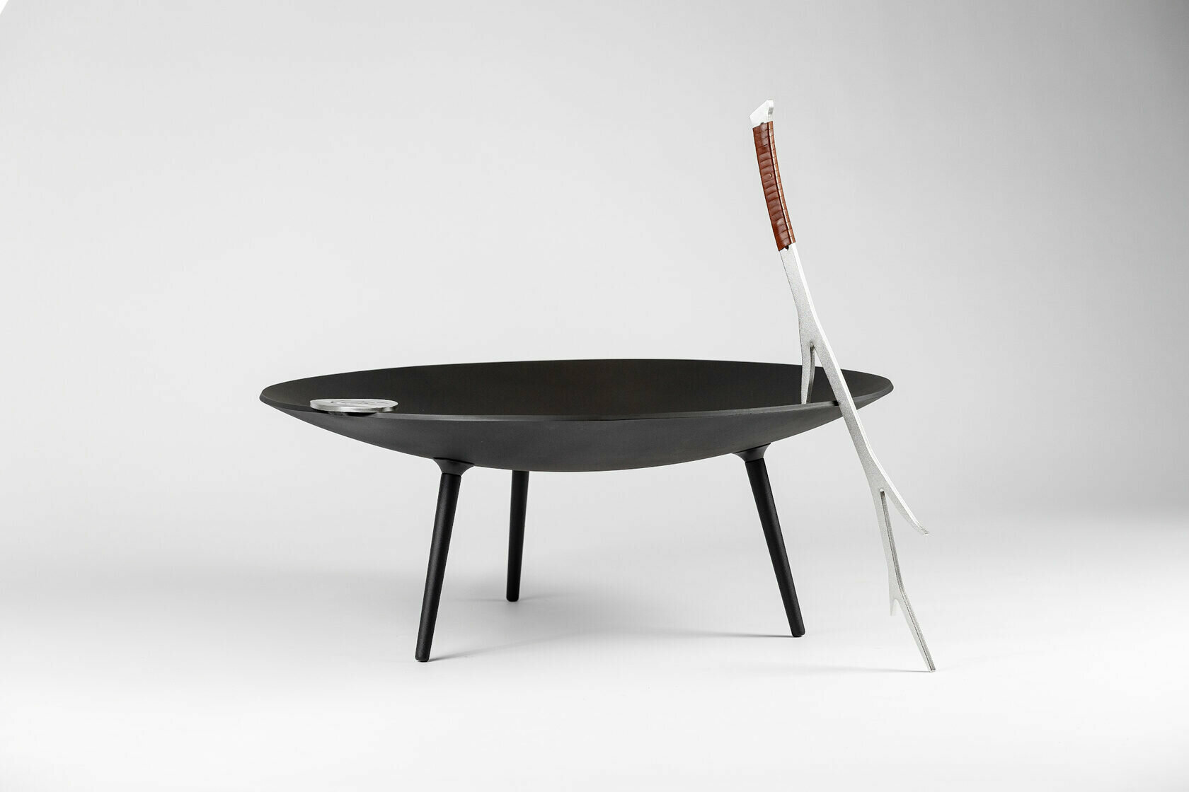 Чаша для костра Up! Flame Steel Cup 650 Air black