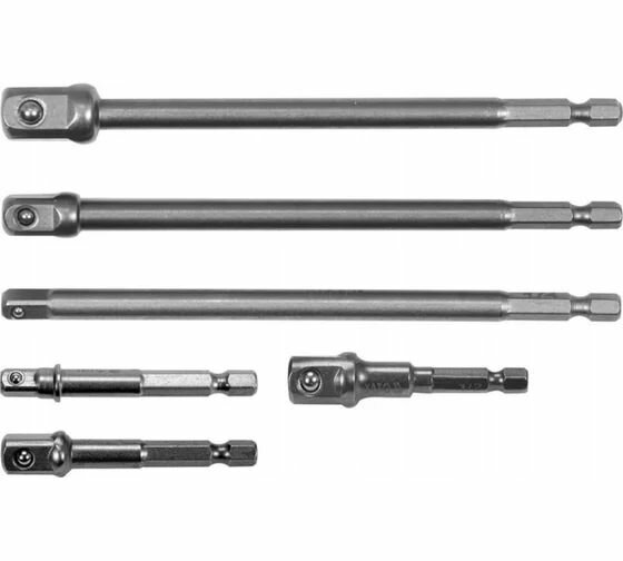 Держатель-адаптер Yato YT-04629 1/2" 3/8" 1/2", для торцевых головок, хромованадиевая сталь Cr-V, усиленная конструкция, совместим с трещотками и гайковертами