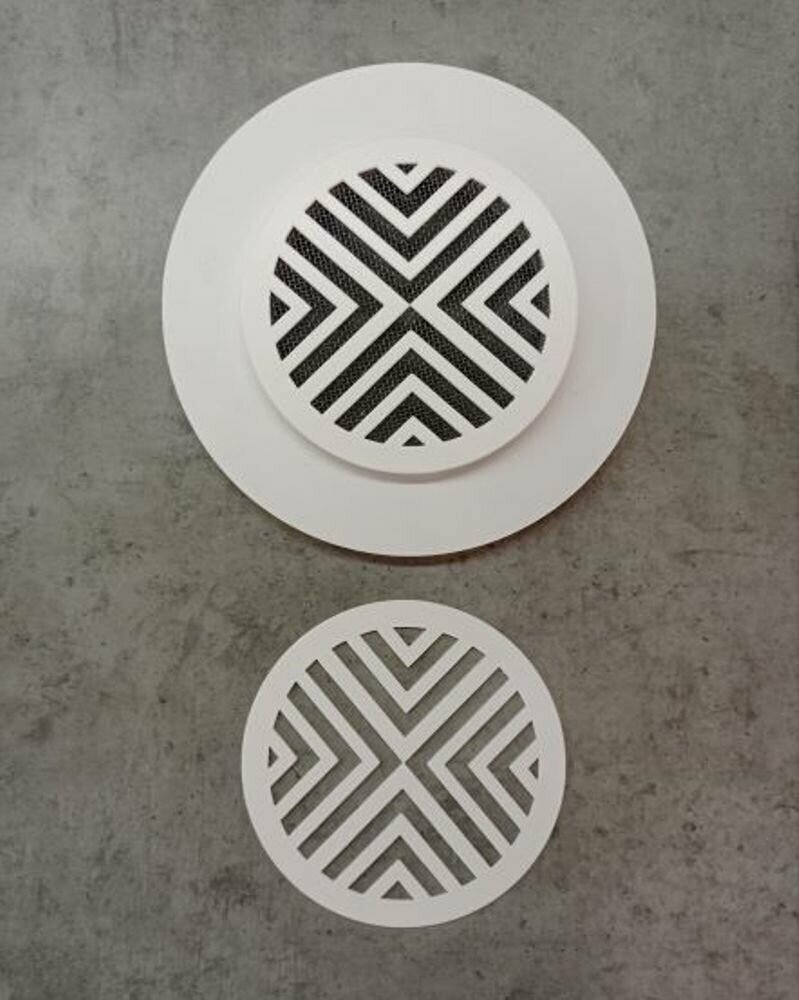 Решётка вентиляции/вытяжки вентиляции/вытяжки магнитная D100 №12 1шт