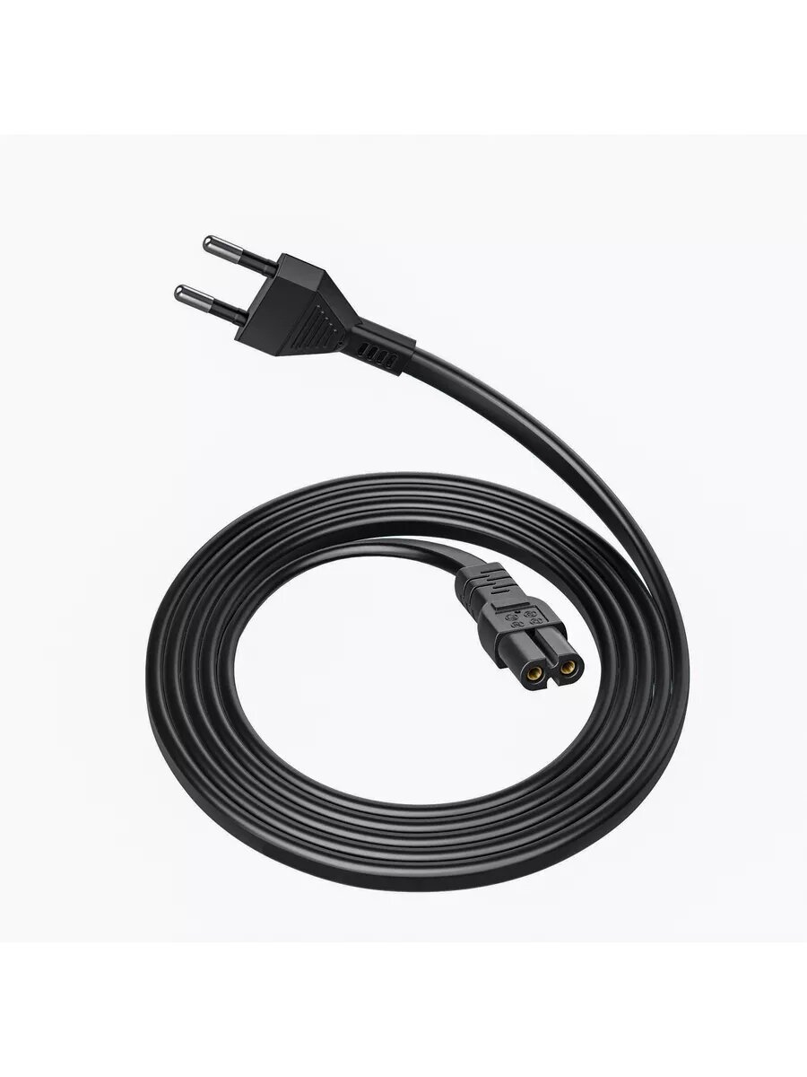 Кабель питания для PS1, PS2, PS3 Slim, PS4 Slim, PS5 - 1.5